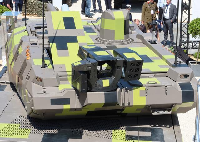 German KF51 Panther new concept tank: equipped with 2 drones, unmanned ...