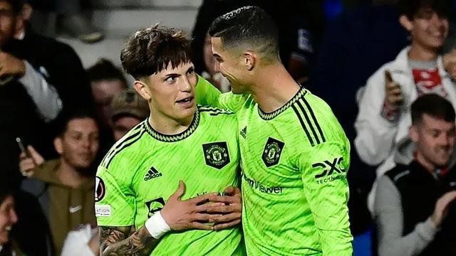 Cristiano Ronaldo assists Ganacho's first goal, Manchester United may ...