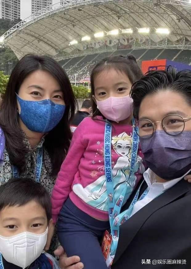 Envy others!Guo Jingjing's family of 5 rare netizens in the same frame ...