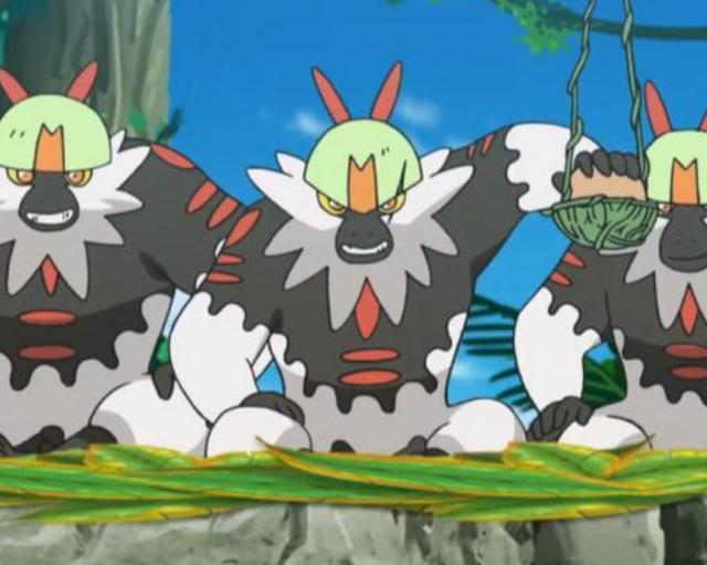 "Pokémon" Throwing Monkey is a battle catcher?No, it's actually an anti ...