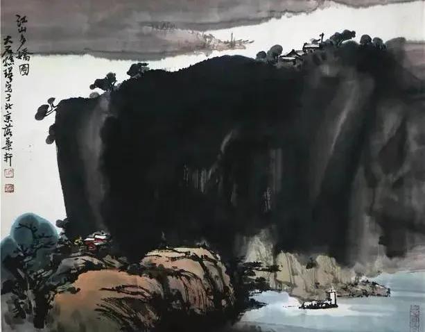Appreciation of the works of the famous landscape painter Sun Ying - iMedia