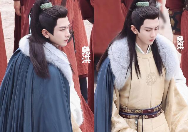 "Heroes" Cheng Yi is super handsome and exotic, holding a baby with one ...