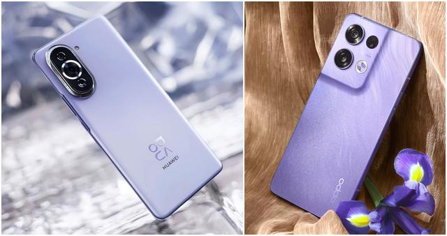 3K price value representative!Huawei and OPPO's new purple phones are ...
