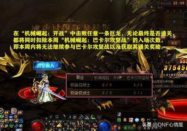 DNF: 2400W gold coins for a character? On the 22nd, the number of Bakani refreshed the status ...