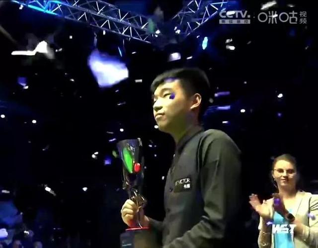 Just now ~ Fan Zhengyi won the snooker European Masters final after ...