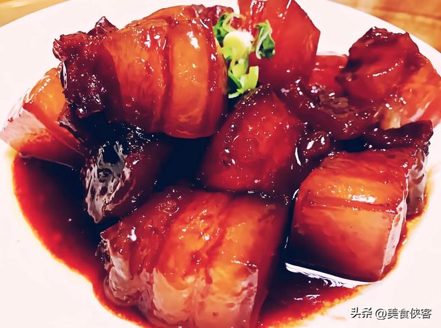 Detailed method of roasted square meat with aged vinegar - iMedia
