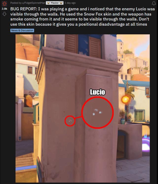 There are ghosts!"OW2" uses Lucio skin to be seen through walls by ...