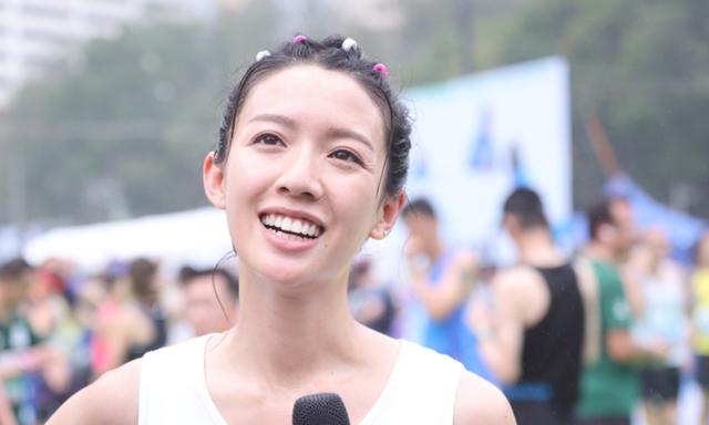 sharp! After TVB, Cai Sibei fought again in the marathon after 5 years, successfully broke the ...