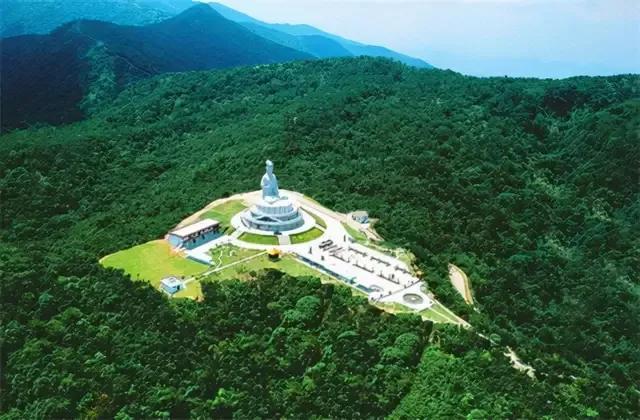 Viewing the mountains and rivers on Guanyin Mountain, the dream of ...
