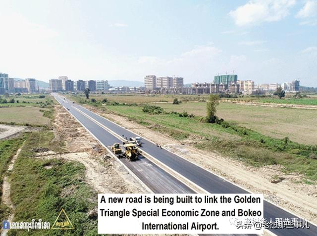 The eight-lane highway leads directly to the airport!Laos' Bokeo ...