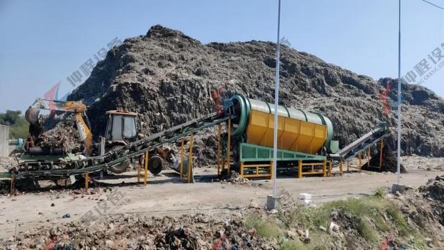 Landfill waste screening equipment - an important part of municipal ...