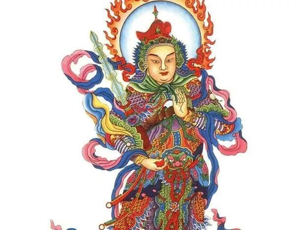 Chinese Mythological Figure - Wei Tuo Bodhisattva - iMedia