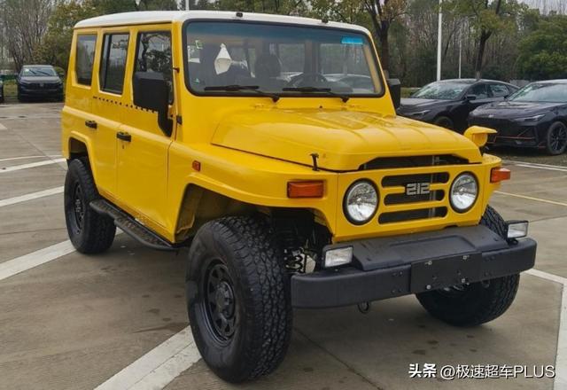 Automatic block is coming! Beijing BJ212 "Jedi Counterattack", 2.4T power + four-wheel drive ...