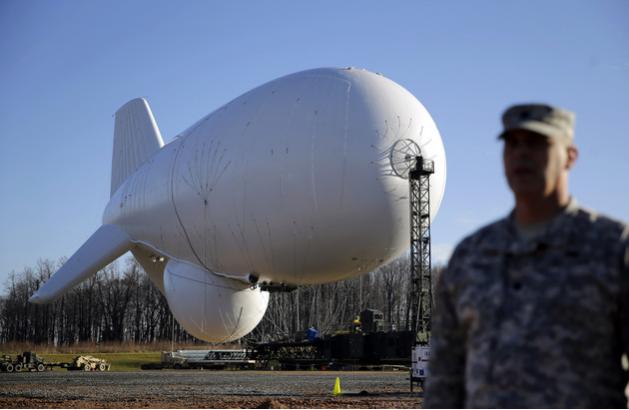 The latest weapon developed by the US military: hot air balloon - iMedia