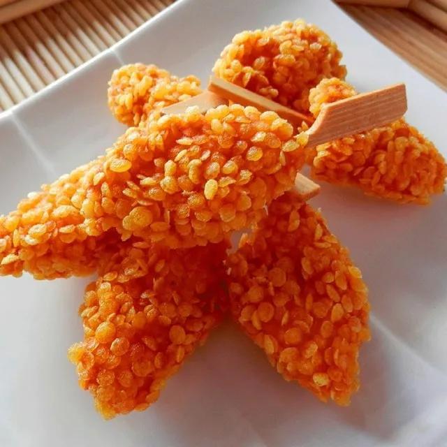 Teach you how to make snowflake chicken skewers at home, no longer have ...