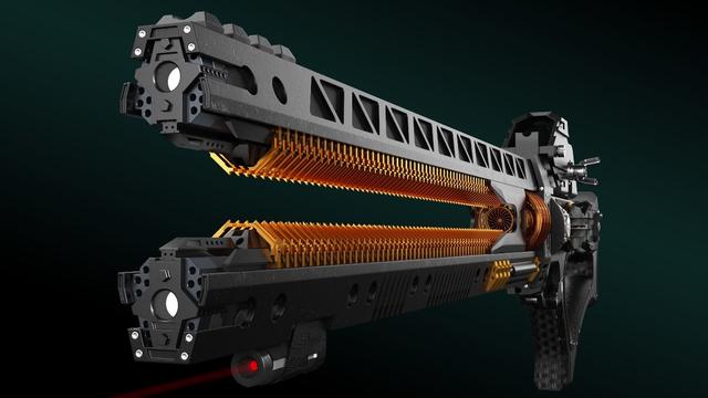 China's public "future weapon" electromagnetic gun, eliminating ...