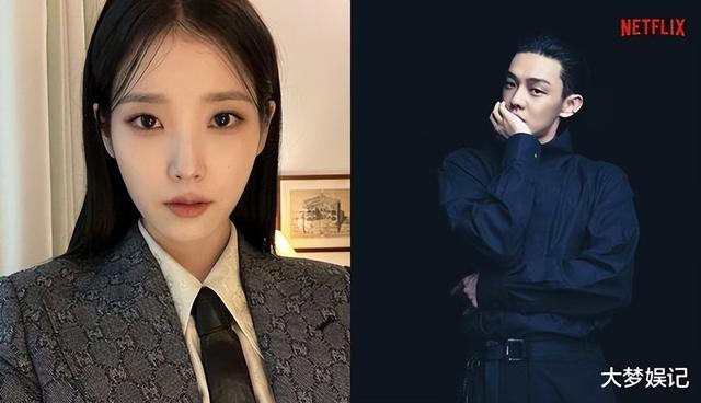 Luckily, IU met the "ideal male star" on the streets of Milan!Happy ...