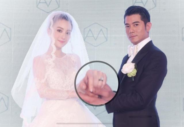 Aaron Kwok's wedding photos were exposed!Fang Yuan wearing a diamond ...