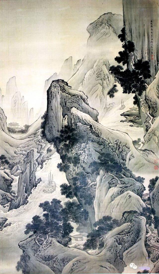 Yuan Yao's meticulous landscape painting works - iMedia