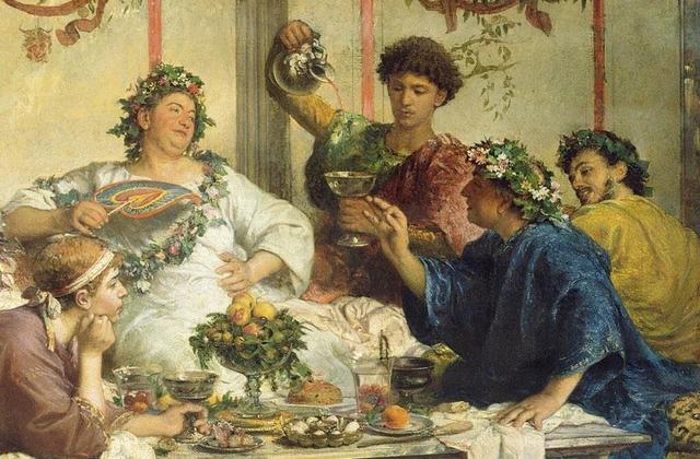 Why did the ancient Romans like to eat while lying down? - iMedia