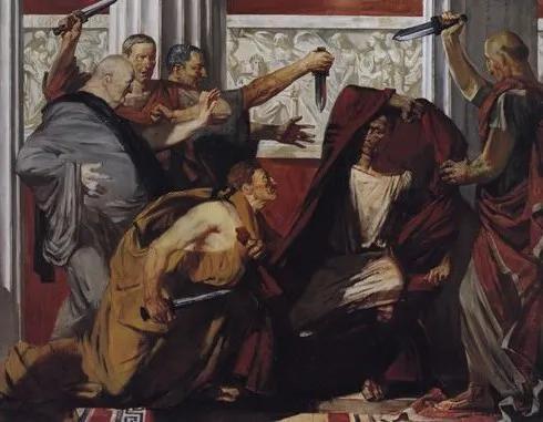 Narration: "Ancient Rome Caesar" was stabbed 23 times in his life and ...