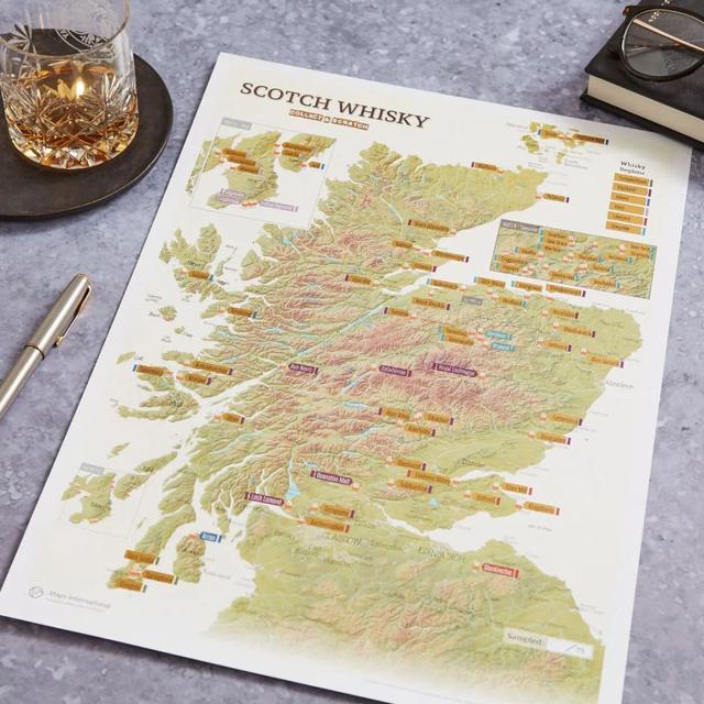 The concept of the production area of scotch whisky - iMedia