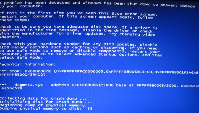 Computer crash blue screen problem how to reinstall the system - iMedia