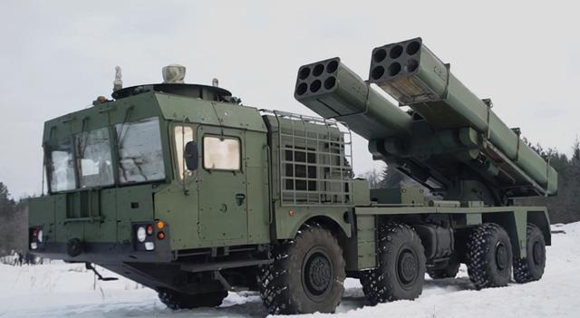 Russia is equipped with a new type of rocket launcher and adopts a ...