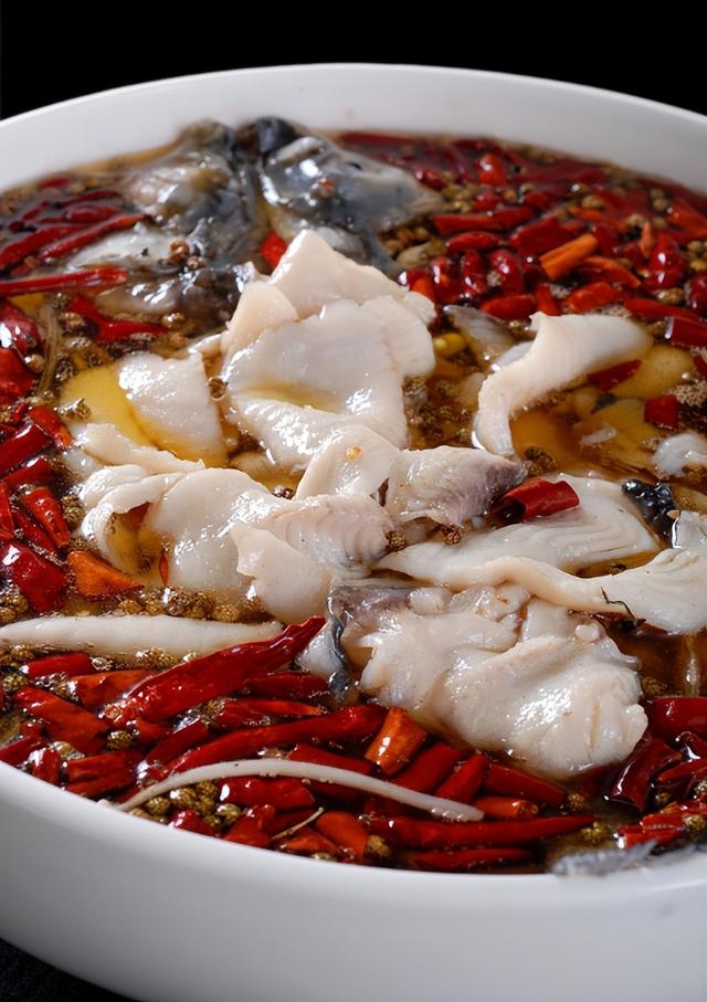 Hunan Cuisine, boiled fish fillet sizing standard, five-star hotel ...