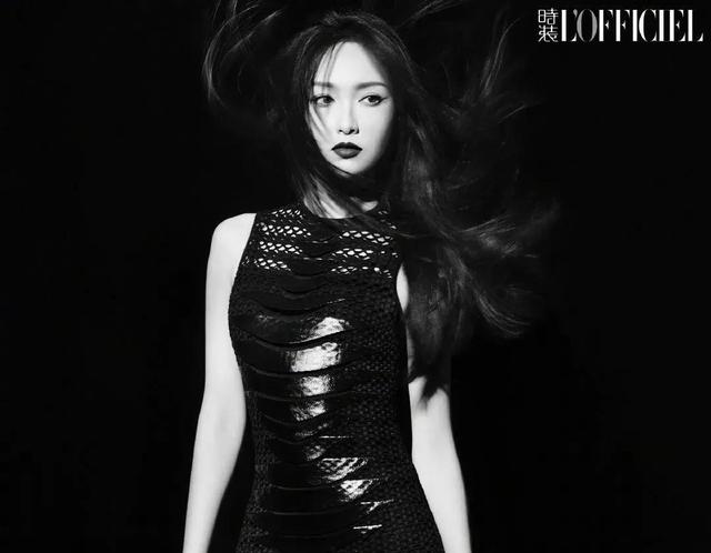 Tang Yan's photo shoot for a magazine has changed a lot!In the past ...