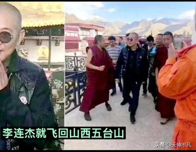 Jet Li returned to China, he went to Mount Wutai as an ascetic monk ...
