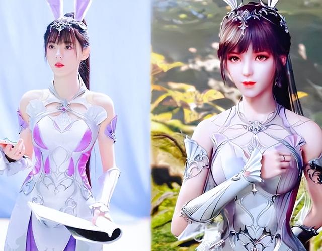 "Douluo Continent2" starts Reuters, Zhang Yuxi wears a purple dress ...