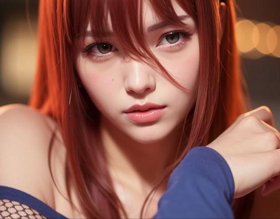 AI drawing "Naruto" Water Country · Hidden Fog Village: Terumi Mei - iMedia