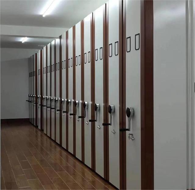 Smart archive room hardware linkage, smart compact rack and constant ...