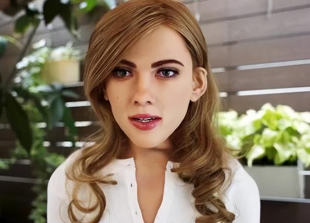 The beautiful female robot became popular, her appearance was close to ...