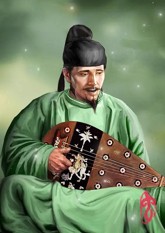 Li Guinian of Taiping Guangji, a great vocalist in the Tang Dynasty ...