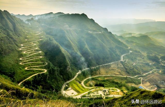 Qinglong 24 turns, one of the 10 most beautiful highways in China ...