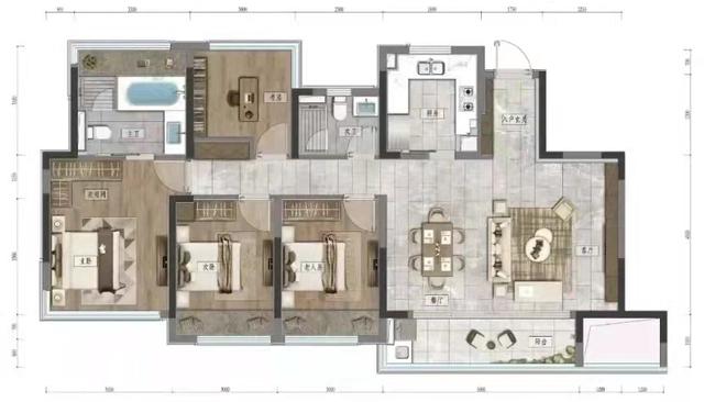 What can a 139-square-meter apartment look like? - iMedia