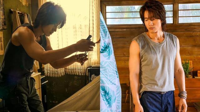 Feast your eyes! Yan Chengxu Xiu Lean Chest Daily Fitness for 3 hours to practice ice cube abs ...