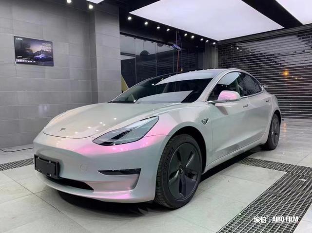 Eber color changing film PET dream volcanic ash-Tesla, there is a ...