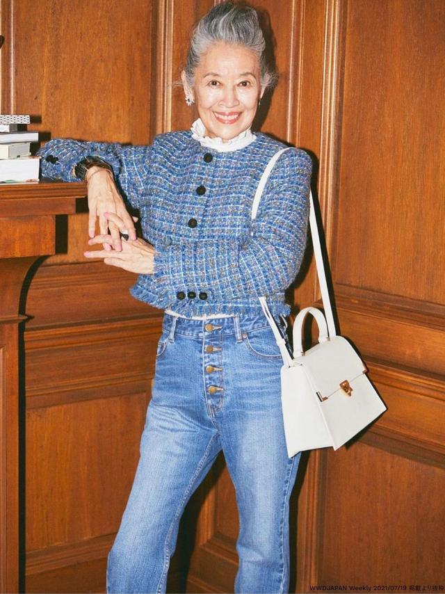 73-year-old Asami Naito tells you: It's more attractive to face aging ...