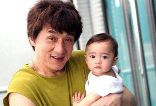 The half-year-old baby debuted as the actor, and Jackie Chan was "cried ...
