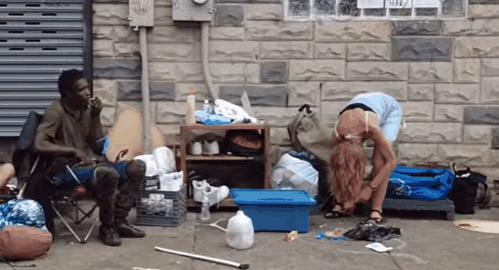 Drug addicts "zombies" out of the street - iMedia