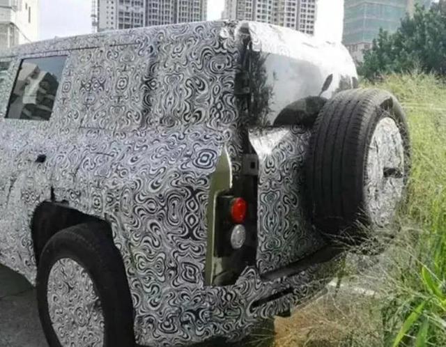 The first BYD off-road SUV exposure!V6+ four-wheel drive, the size is ...