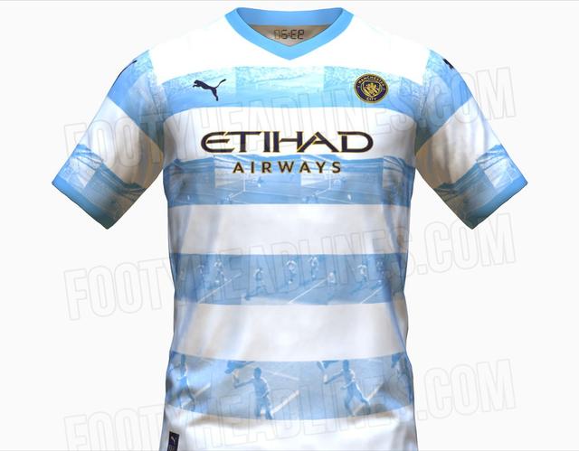 Manchester City "93: 20 Anniversary" special edition jersey exposed ...