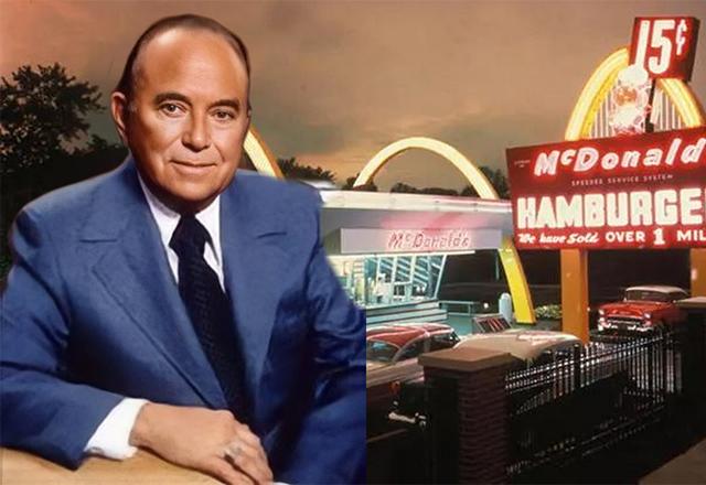 The founder of McDonald's, the fast food kingdom, worked as a salesman ...