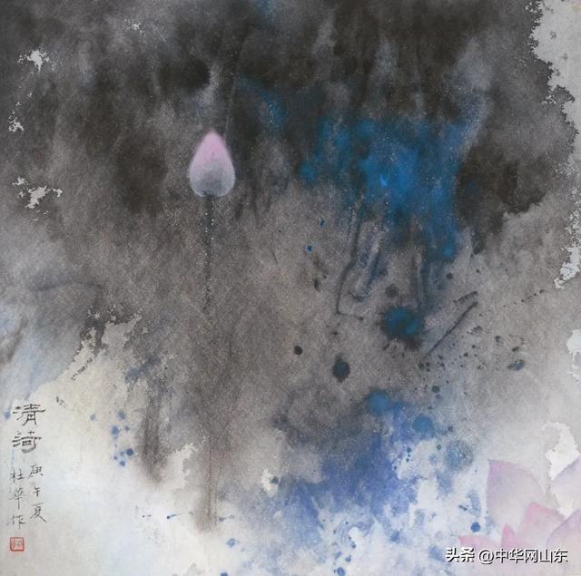 Read the works of famous painter Du Hua and walk into a beautiful hazy ...
