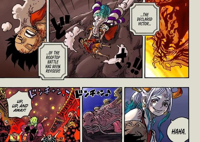 One Piece Chapter 1050: Kaido was burned to death by lava, Zoro was ...