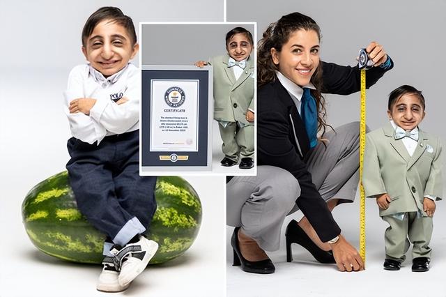 Man crowned world's shortest man is 2ft tall and almost the size of a ...