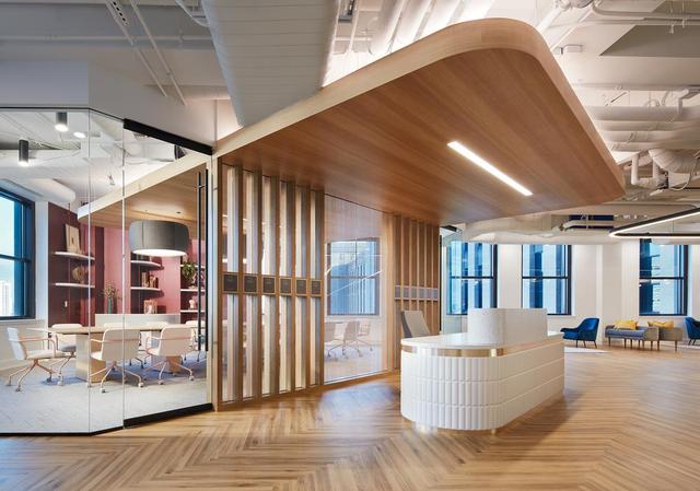 Appreciation of the design of the office model room in the old Chicago ...